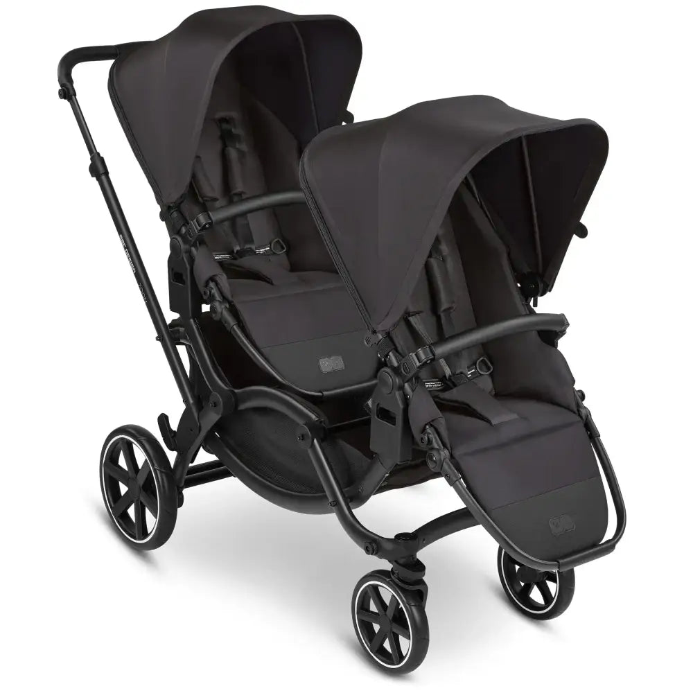 ABC Design Zoom Double Pushchair – Ink - Baby Boutique – Baby Boutique UK